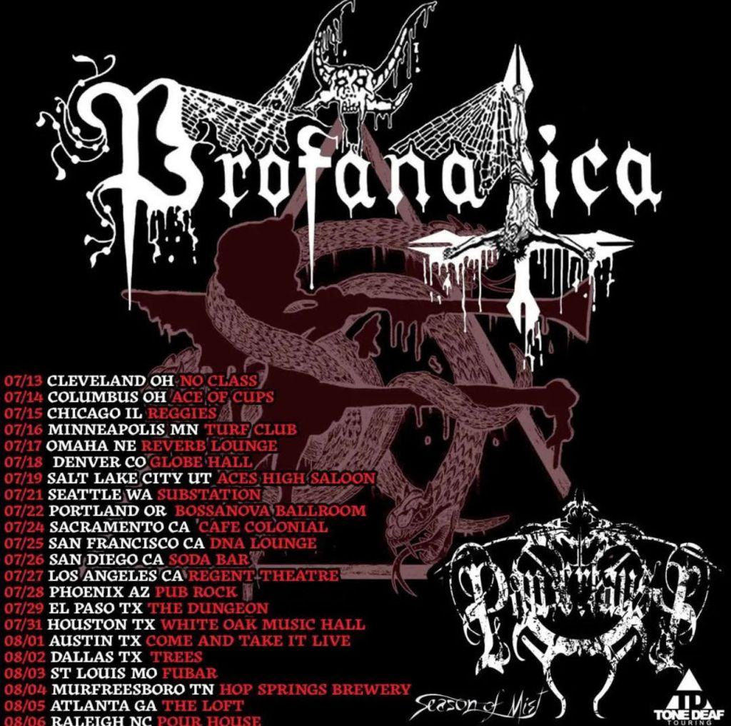 Profanatica, Panzerfaust (Past Event) - ACES HIGH SALOON | Bar ...