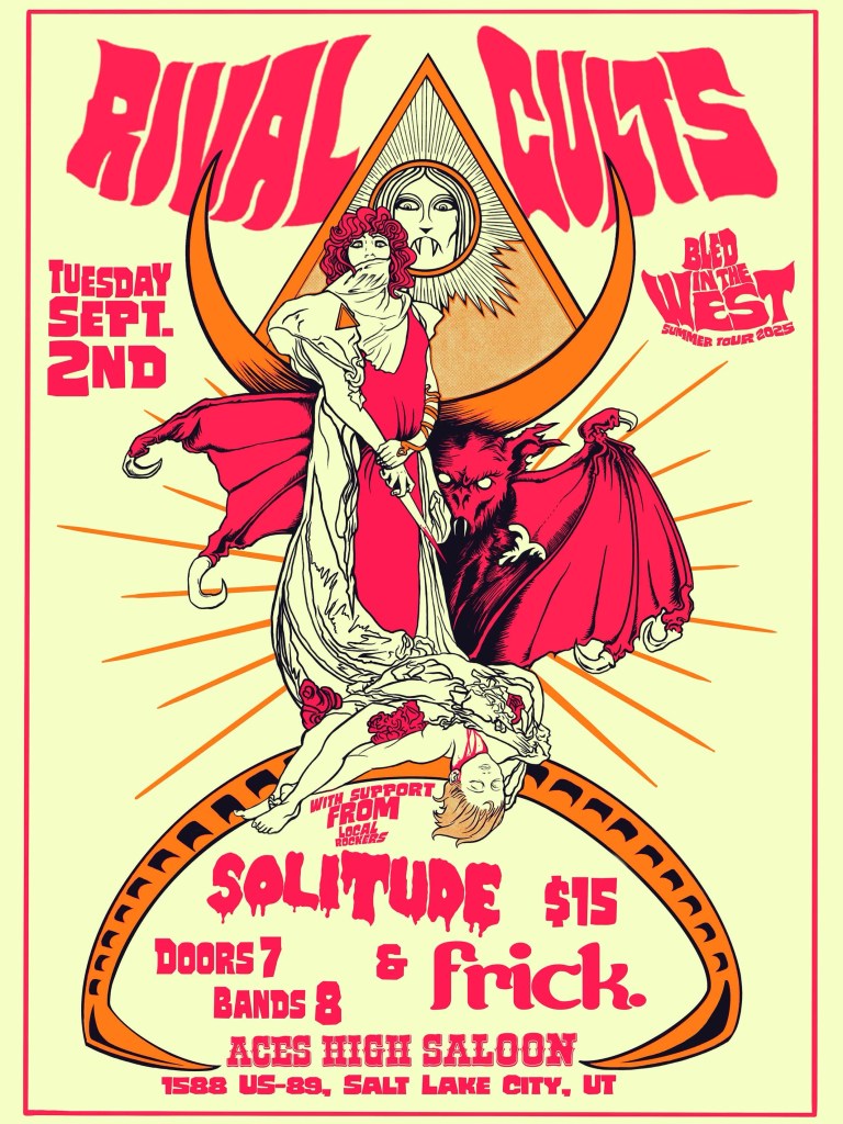 Rival Cults, Frick., & Solitude - ACES HIGH SALOON | Bar, Restaurant ...